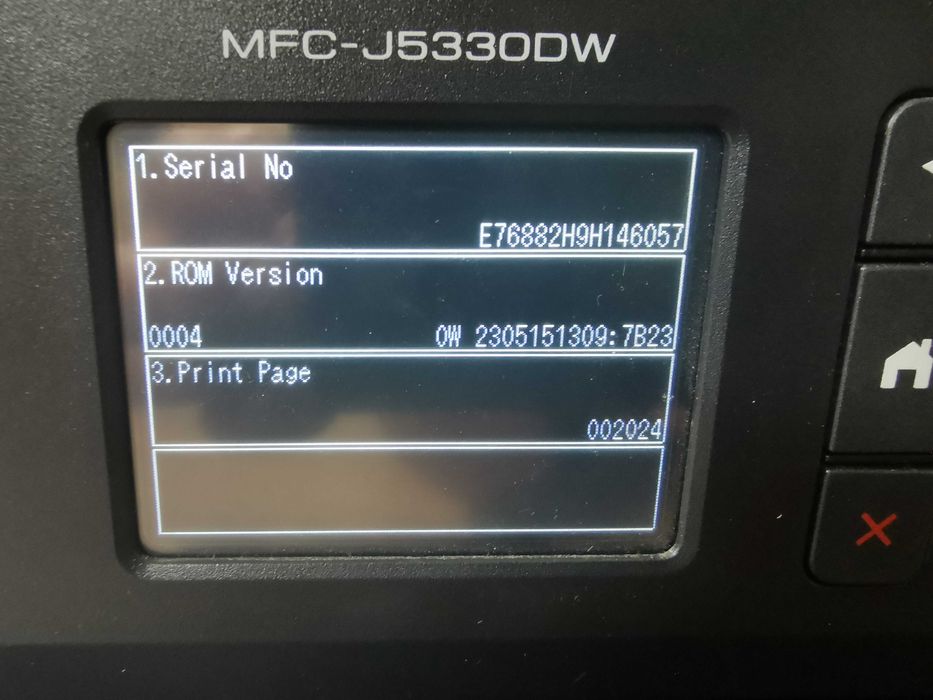 Imprimanta scanner fax color a3 a4 a5 photo brother mfc-j5330dw wifi ...