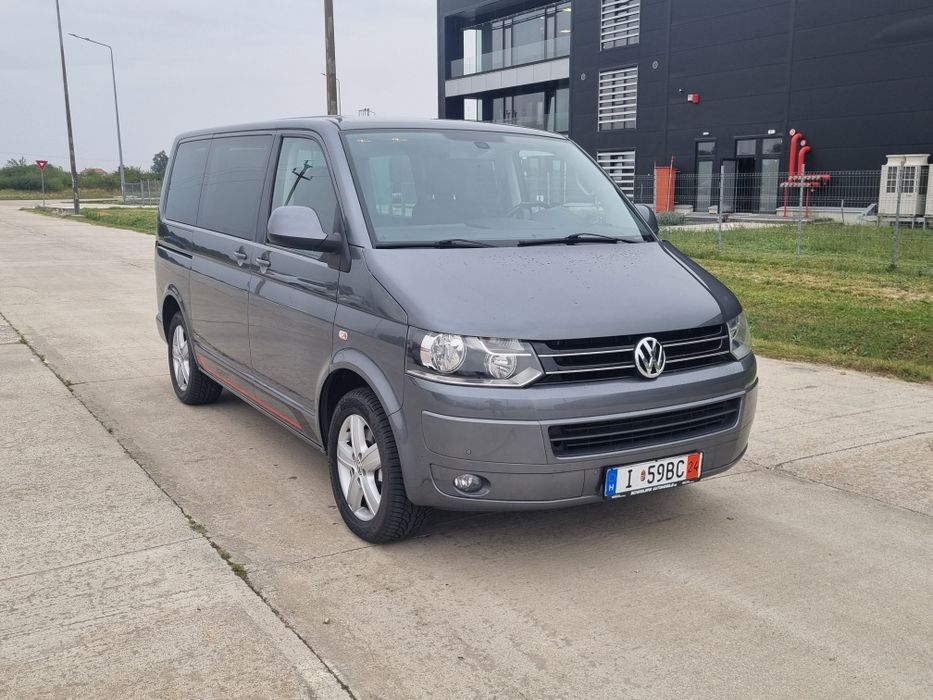 Vw t5 Multivan 7 locuri navigatie 208000 km real! Oradea • OLX.ro
