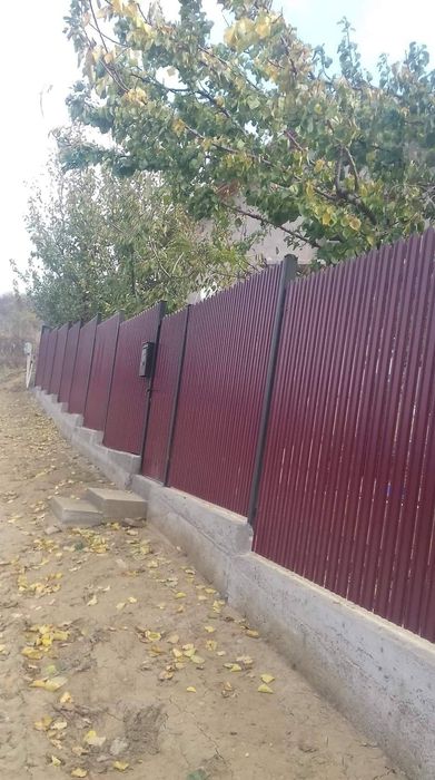 Garduri din sipca metalica,plasa bordurata,tabla cutata,lemn Constanta ...