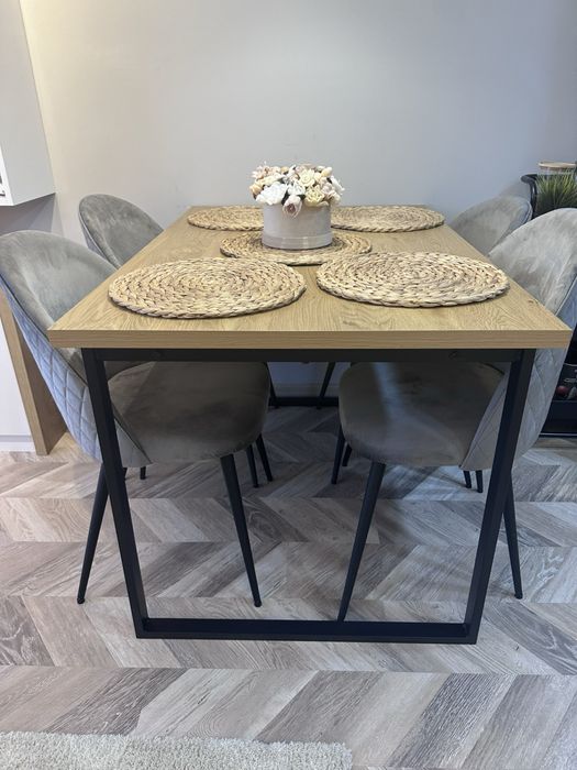 Трапезна маса 75/80/120 гр. Бургас Зорница • OLX.bg