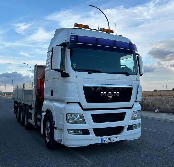 Camion MAN cu macara TGX26.440 Palfinger/telecomanda/32tone Sighisoara ...