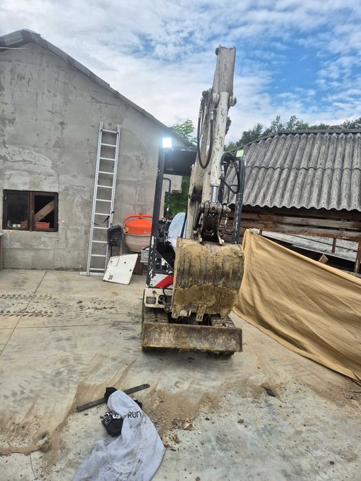 Vand miniexcavator Bobcat 320 1,7 Tone 3 cupe taluz, 40, 20 Sanduleni ...