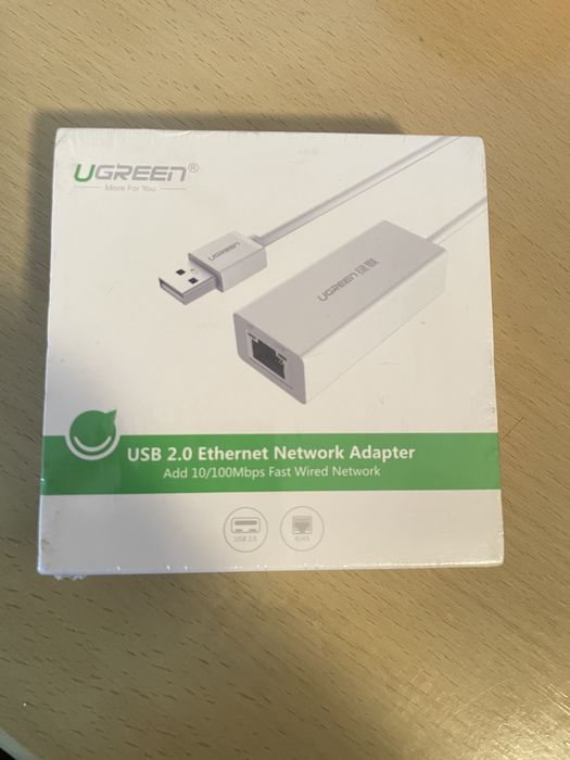 Adaptor placa de retea UGreen USB 2.0 la internet nou nout Bucuresti ...