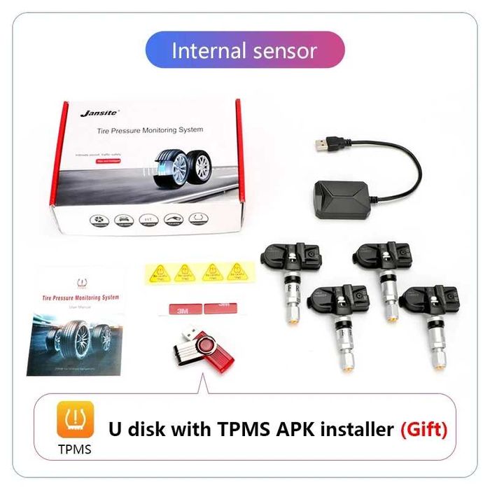 Универсален TPMS датчик за налягането в гумите за връзка с Мултимедия гр. Бургас Изгрев • OLX.bg