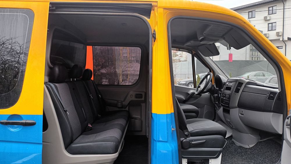Mercedes Sprinter fab.2008 Dubla Cabină 6 locuri Botosani • OLX.ro