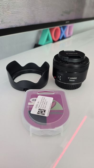 Обектив CANON EF 50mm 1.8 STM - Канон EF-S 50мм гр. София Овча купел 1 ...