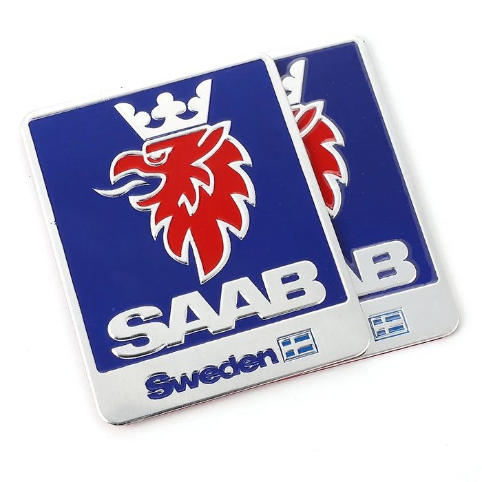 Emblema SAAB / Accesorii auto / Sticker Stema Sigla Embleme Bucuresti ...