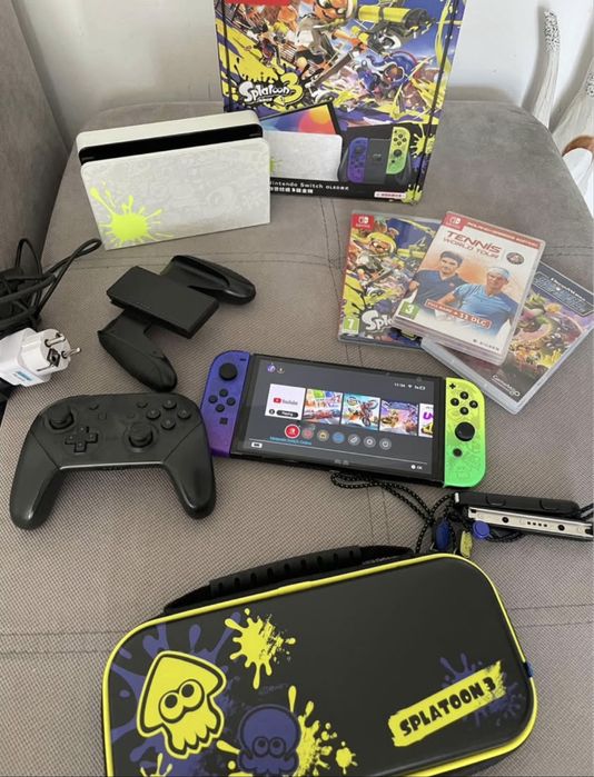 Nintendo Switch Oled Splatoon Edition гр. София Подуяне • OLX.bg
