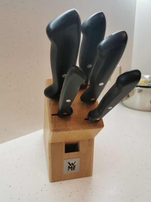 Комплект ножове със стойка 6 части WMF гр. София Дружба 2 • OLX.bg