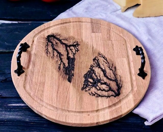 Platou lemn rustic Bacau • OLX.ro