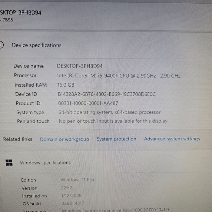 PC Gaming I5-9400 RTX2060 Super 16Ram Zeus Amanet Vitan 4363 Bucuresti ...