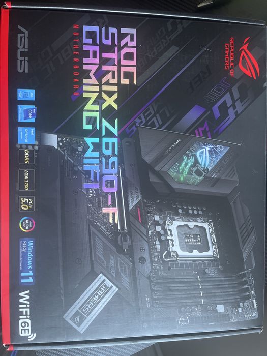 Rog Strix Z690 F gaming wifi Cluj-Napoca • OLX.ro