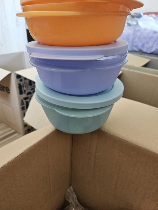 Комплект кутии Tupperware за микровълнова гр. Пловдив Индустриална зона - Тракия • OLX.bg