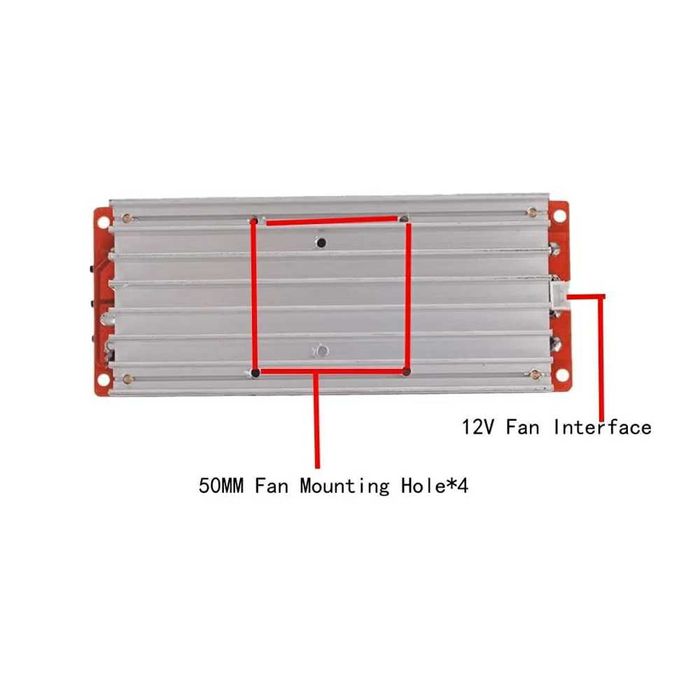 Sursa DC-DC step up ridicator de tensiune 12v to 24V - 60V 1200w 20A ...