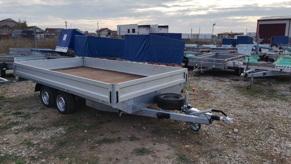 Remorca auto Cargo 410x210x30,3000-2000 kg,marfa,utilaje,apicol Zalau ...