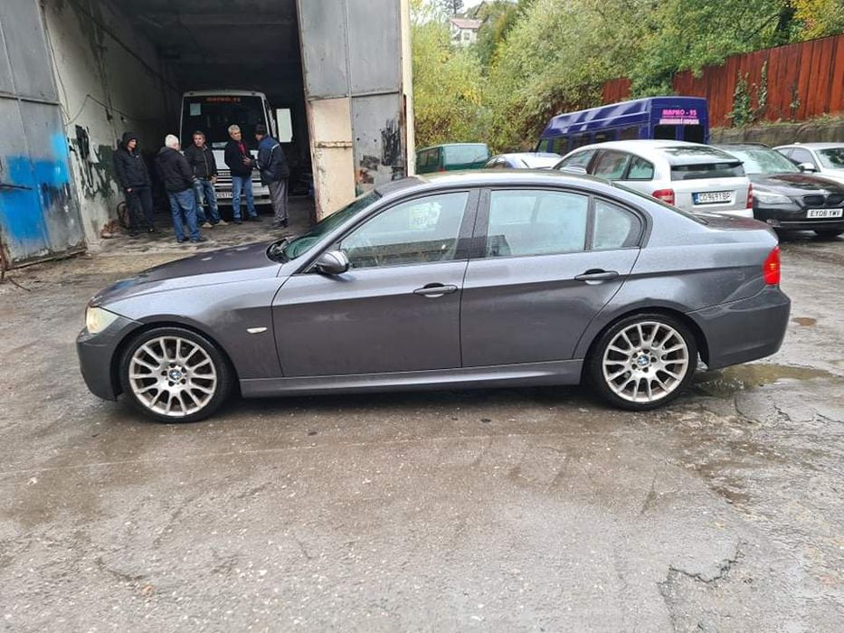 BMW E90 320D N47 177кс М Пакет нави черен таван ръчка седан НА ЧАСТИ ...