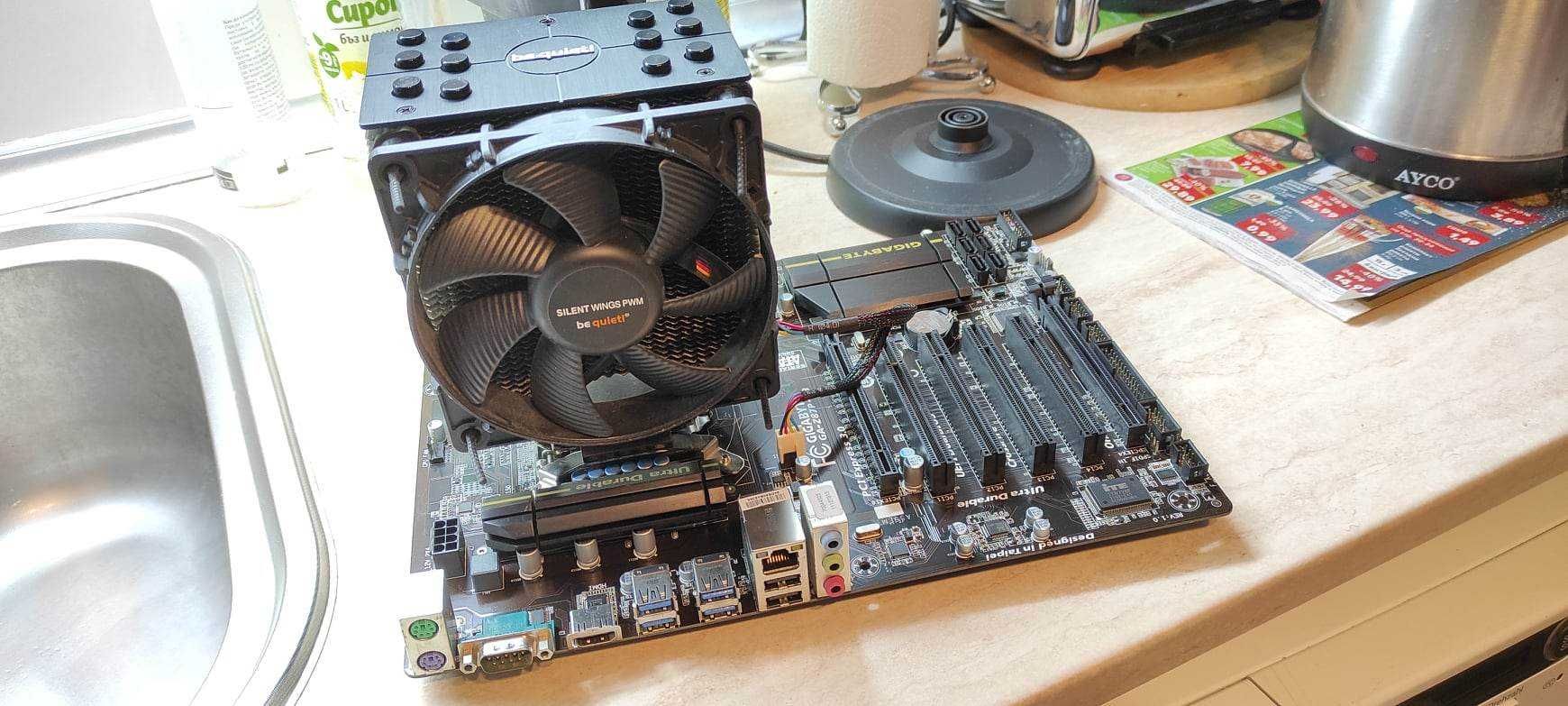 Дънна платка - GIGABYTE - GA-Z87P-D3 + процесор i5-4670k + охладител ...
