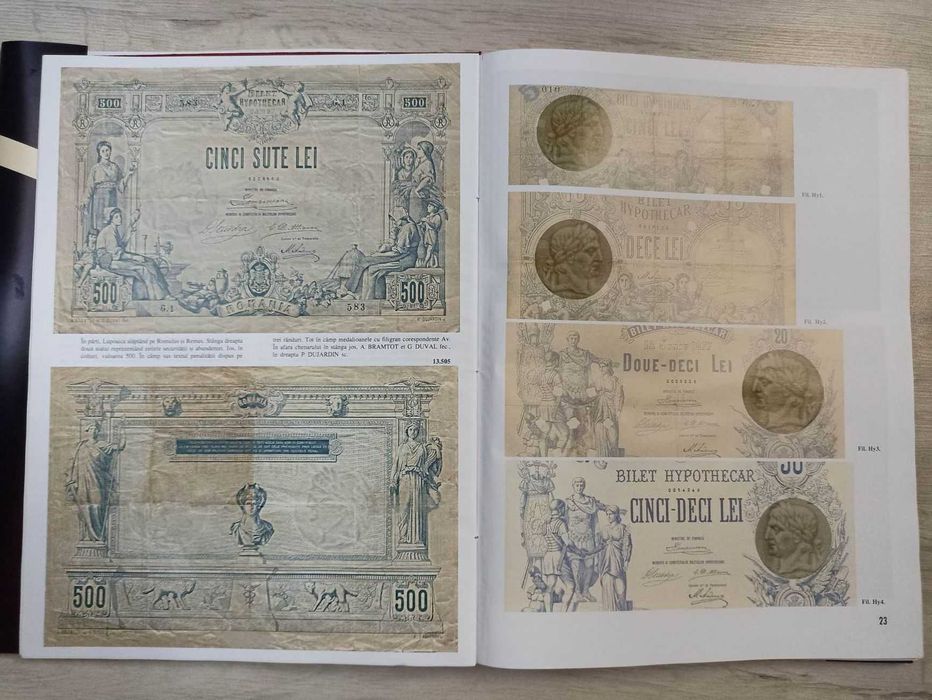 Noul catalog pt bancnote & monede romanesti 1867-2004 , 274 pag. color ...
