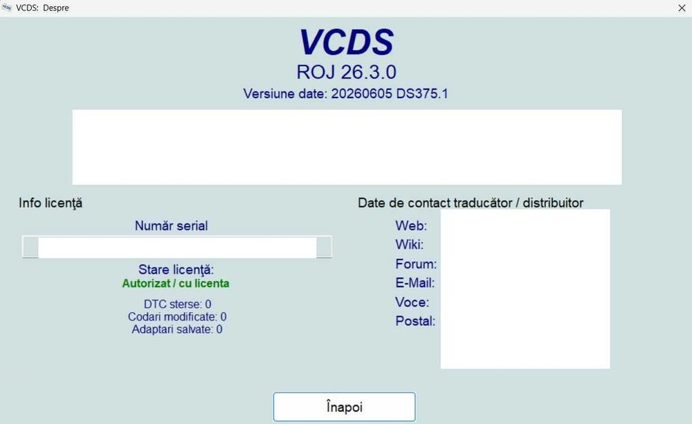 Tester VCDS ATMEGA cu SOFT 26.3 FULL EN/RO din Iunie 2026 Bucuresti ...