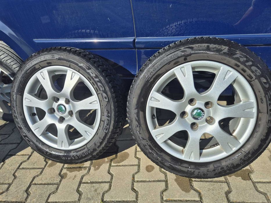 Roti Jante 16" + Cauciucuri Iarnă Debica Frigo, VW, Audi, Skoda, Seat ...