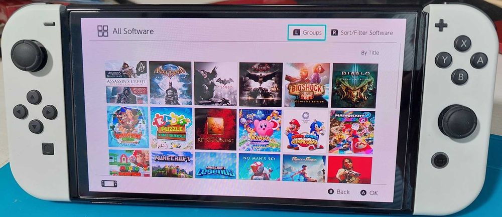 Конзола Nintendo Switch OLED, 512 gb sd card инсталирани над 40 игри гр. София Овча купел • OLX.bg