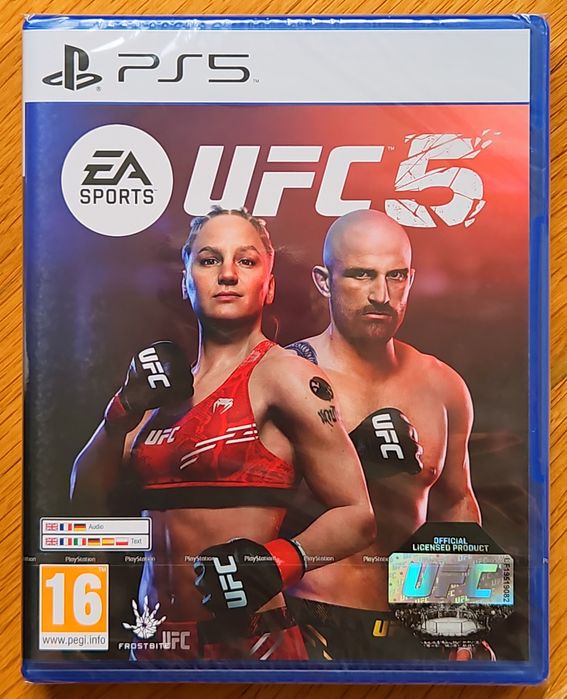 НОВ! Запечатан! UFC 5 UFC5 PS5 Playstation Плейстейшън MMA бой игра гр ...