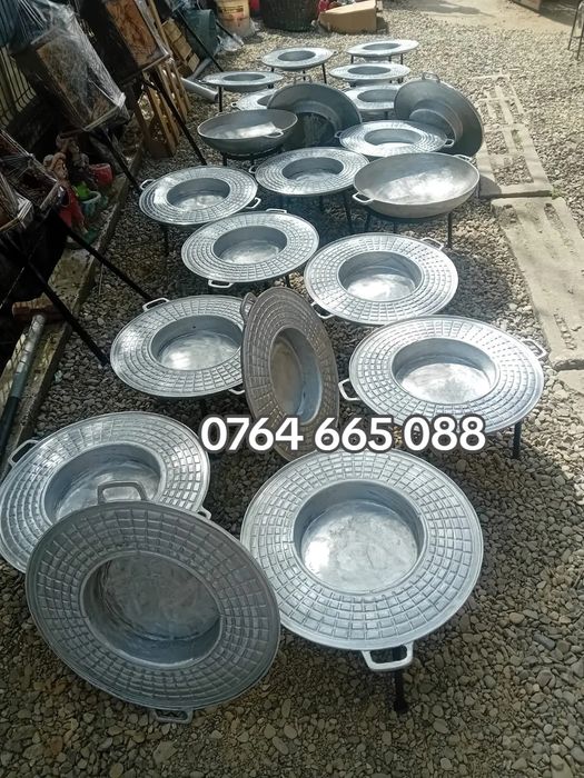 Disc Gratar 50cm cu picioare Brasov • OLX.ro