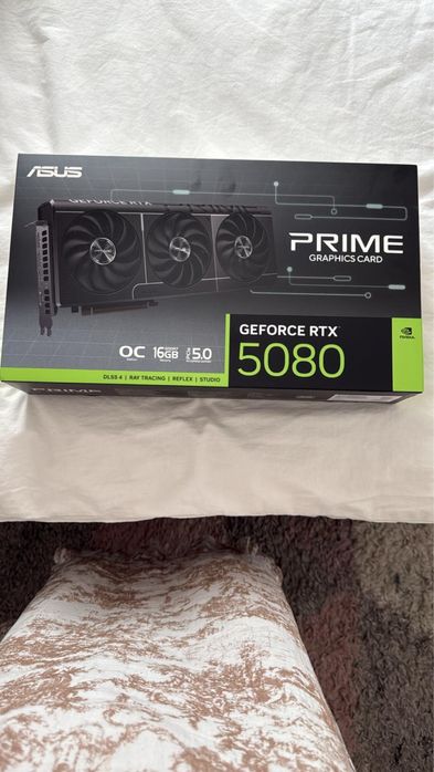 Placa video Asus Prime GeForce RTX 5080 OC Edition, 16GB GDDR7 ...