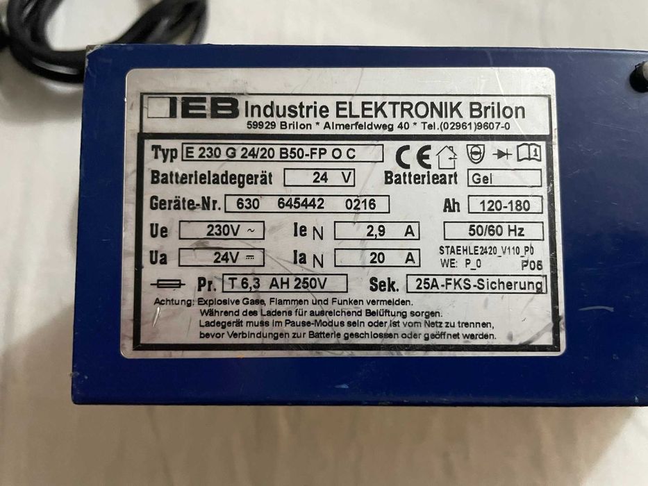 Filon Futur M 24V/20A Зарядно за гелови акумулатори/кемпери/каравани гр ...