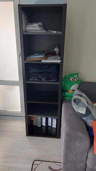 Масивен шкаф секция за книги и други пособия 4 гр София Люлин 3 • Olx Bg