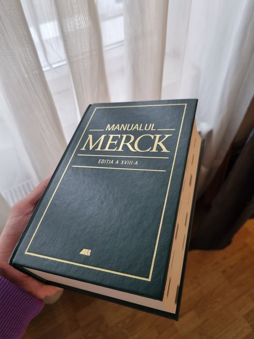 Manualul Merck XVIII Iasi • OLX.ro