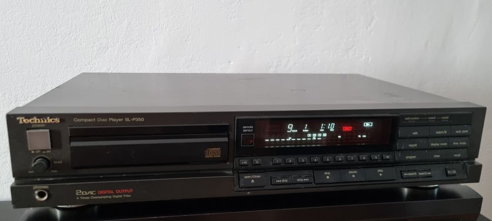 Technics cd player SL P277A, SL P350 si Yamaha CDX 496, perfecta stare ...