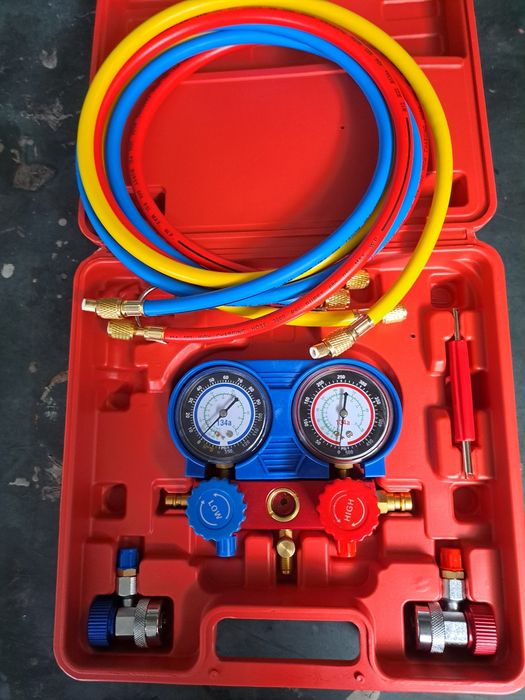 Manometre Incarcare Freon Testare AC ceas Verificare Aer Conditionat ...