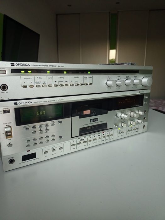 Casetofon deck Optonica rt 9100, amplificator sm 5100 Mosoaia • OLX.ro