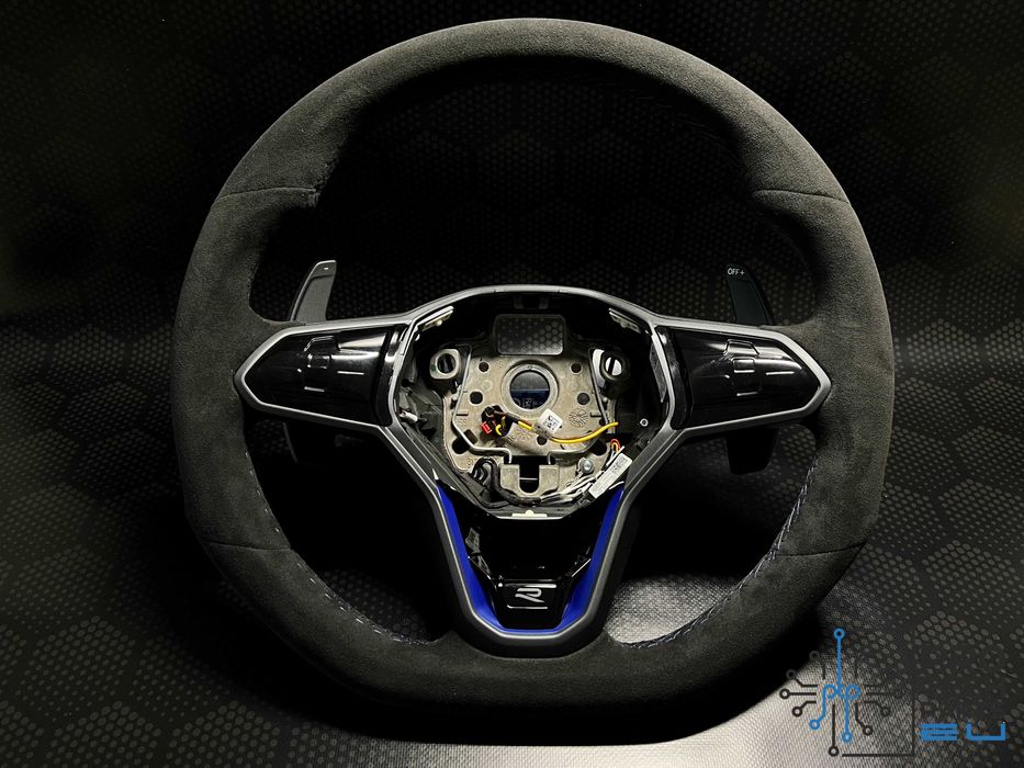 Volan Volkswagen VW R/R-line Golf,Passat,Arteon,Touareg,ID3,ID4,ID5 et ...