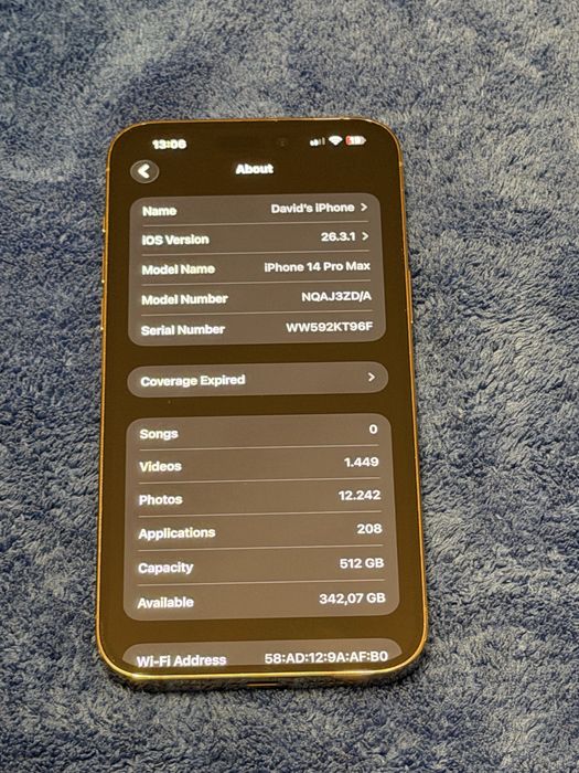 IPhone 14 Pro Max, 512GB, 90% baterie | Gold Bucuresti Sectorul 4 • OLX.ro