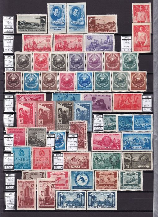 Clasor colectie timbre România 1858 Iasi • OLX.ro