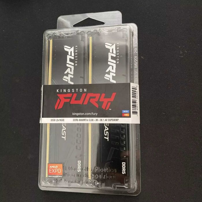 Рам памет Kingston FURY Beast 32GB (2x16GB) DDR5 6000MHz CL30 гр. София Слатина • OLX.bg
