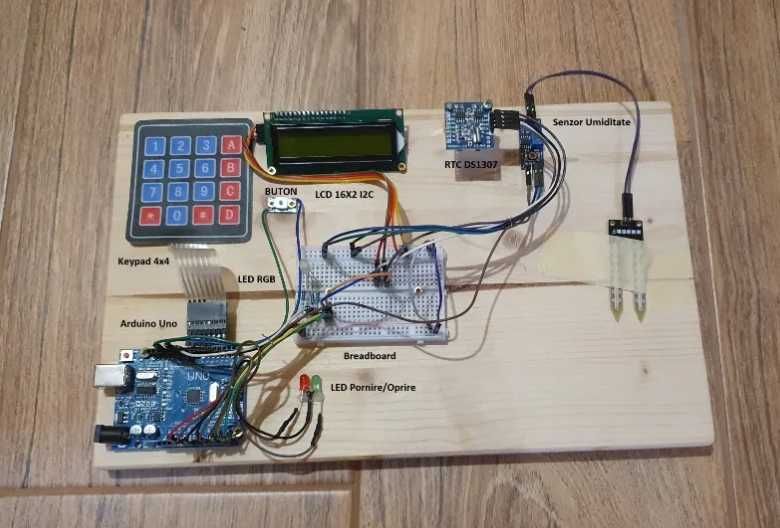 Proiecte Arduino Licenta Lucrari Facultate Mecatronica Robotica Info