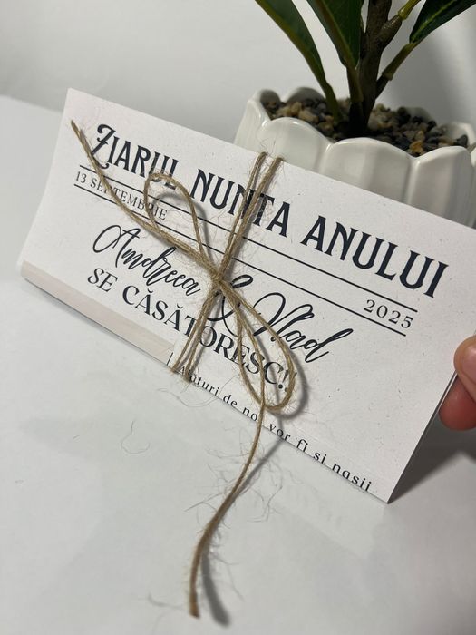 Invitații de nuntă și plicuri dar personalizate 100% Constanta • OLX.ro