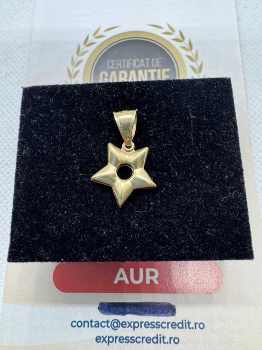 Pandant din aur 14k (66927.2/ 10 Pacurari 1) Garantie 2 ani! Iasi • OLX.ro