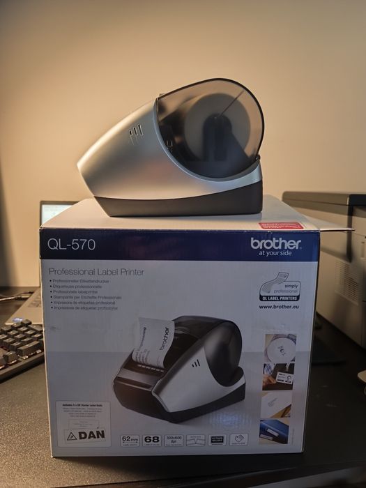 Принтер за етикети Brother QL-570 гр. София Манастирски ливади • OLX.bg
