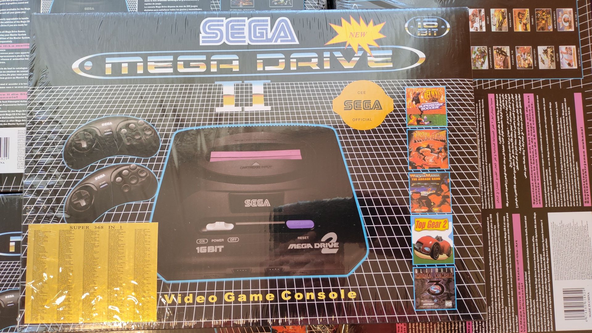 SEGA MEGA DRIVE 2 Сега Мега Драйв 2 Чисто нова SEGA MEGA DRIVE 2 гр ...