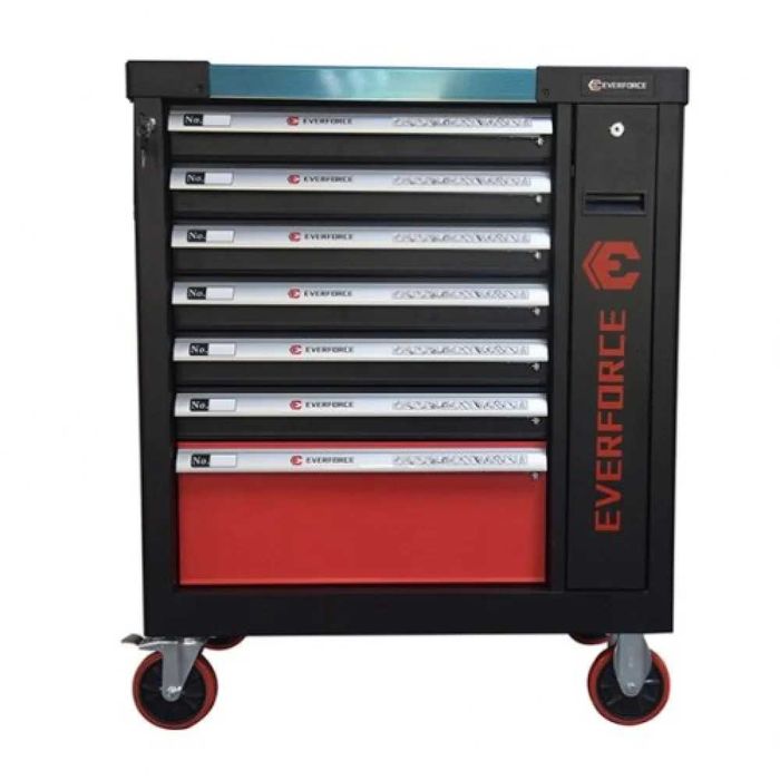 Шкаф с Метален Плот със 7 пълни чекмеджета с Инструменти EVERFORCE гр. Асеновград • OLX.bg