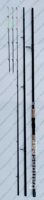 Lanseta fibra de carbon Robinhan HARRIER Feeder 4,20 metri A:210gr ...