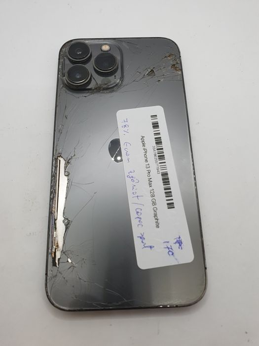 Iphone 13 pro max 128GB 78% bat•Amanet Lazar Crangasi•44853 Bucuresti ...