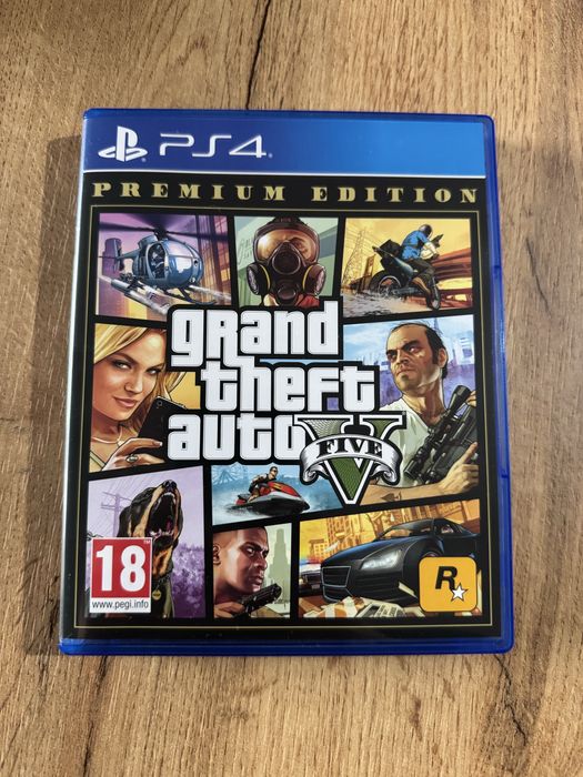 GTA 5 V Grand Theft Auto V 5 Premium Edition PS4 гр. Пловдив Каменица 1 ...