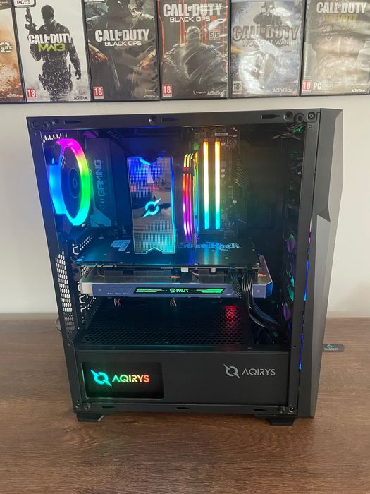 Unitate Gaming - i5 12400F, 16GB RAM, GTX 1080 - FULL RGB / NOUA ...