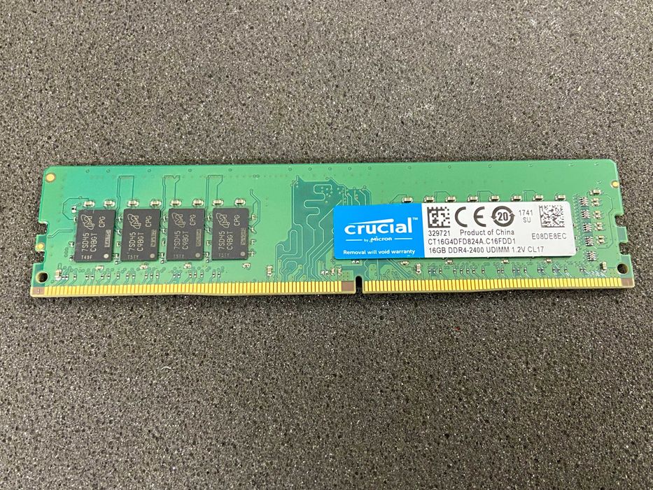 Crucial 16GB DDR4-2400 RAM памет за домашен компютър гр. София Дружба 2 ...