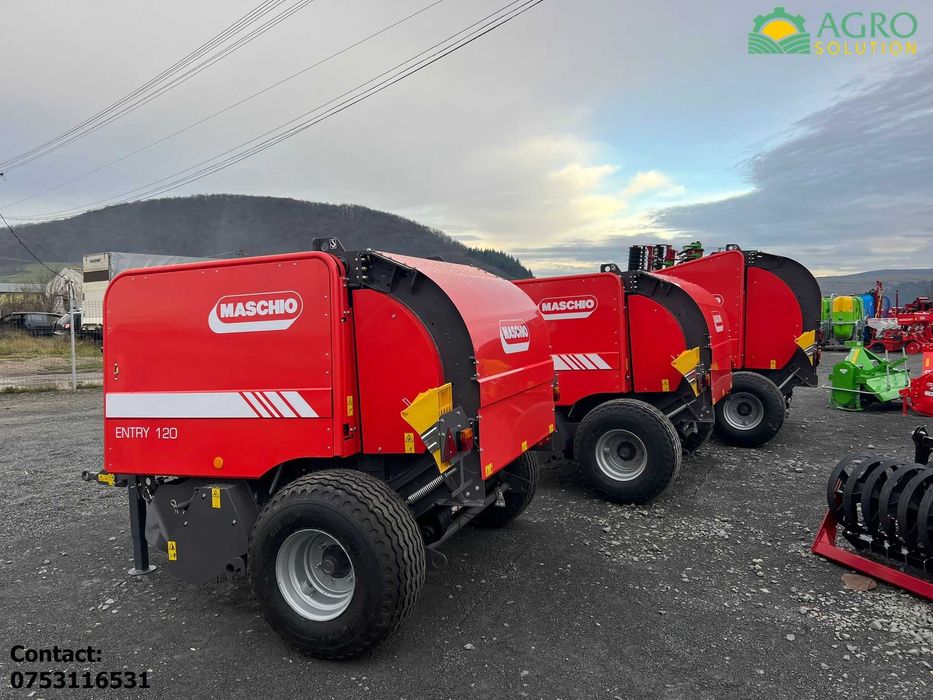 Presa baloti rotunzi ENTRY 120 / ENTRY 150 - Maschio Gaspardo Gilau ...